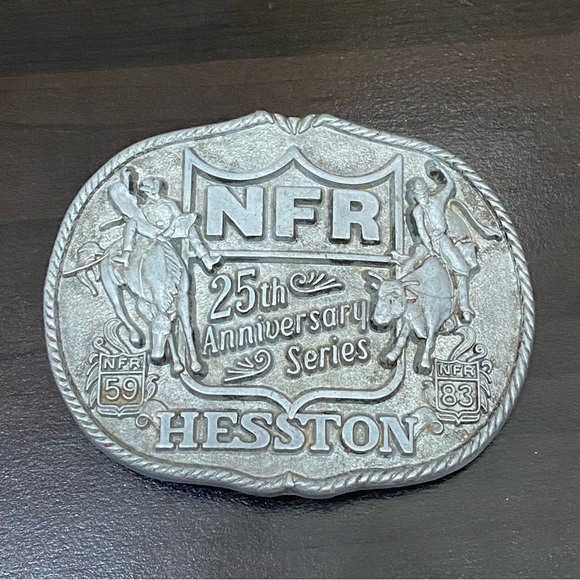 Hesston | Accessories | Vintage Hesston Nfr National Finals Rodeo 25th ...